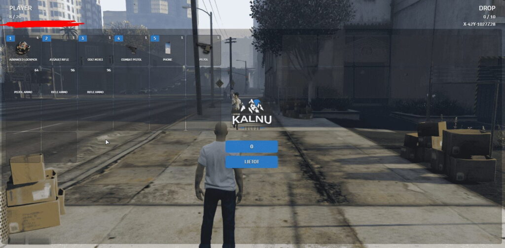 인벤토리 Hud V2 | 파이브엠 스토어