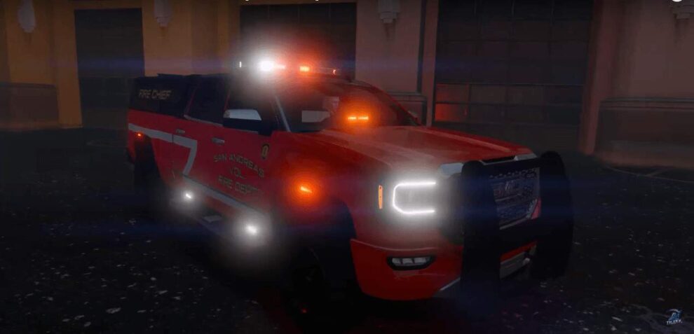 Fire GMC Sierra | FiveM Store