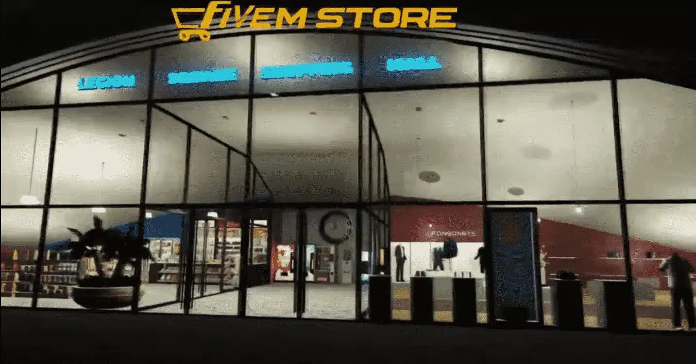 Legion Bank Underground Garage Fivem Store Fivem Mods