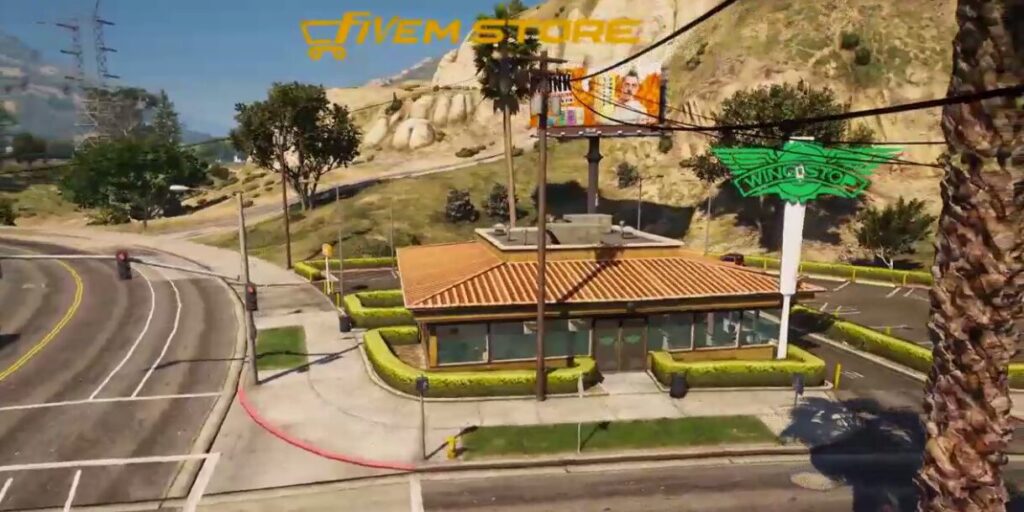 NoPixel Wingstop Store MLO | FiveM Store