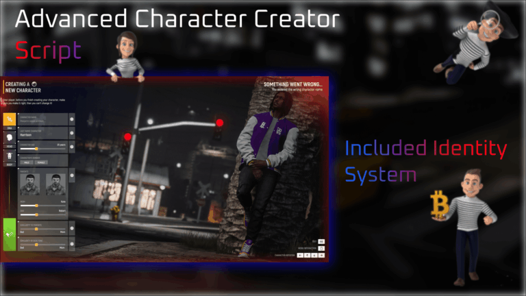 Création Personnage Fivem – Rz Creator Fivem – UMMLR