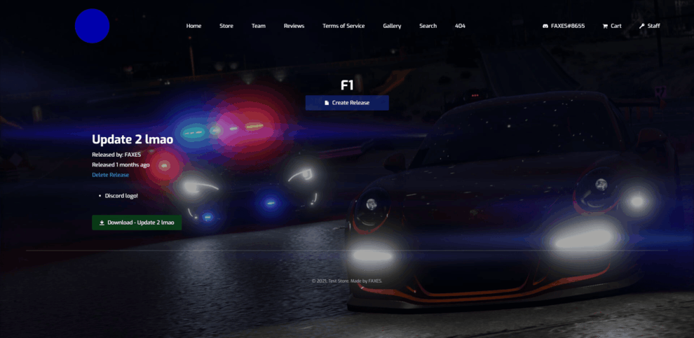 Full Store Website V2 | FiveM Store