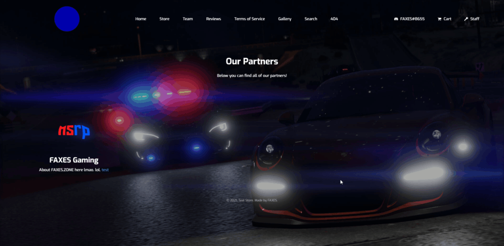 Full Store Website V2 | FiveM Store