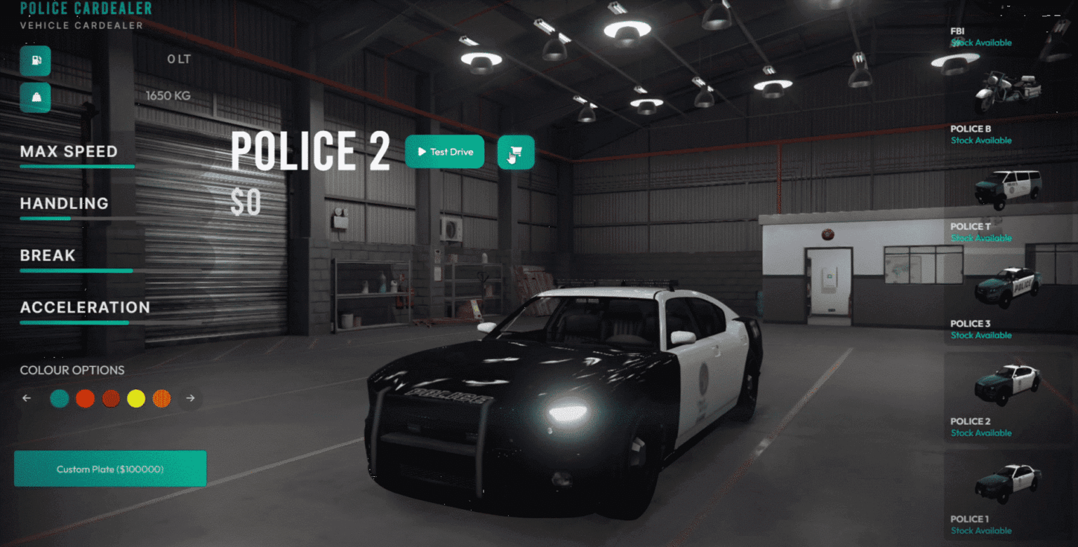 VehicleShop System V21 | FiveM Store