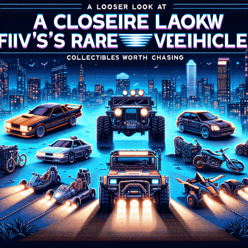 A Closer Look at FiveM's Rare Vehicles: Collectibles Worth Chasing