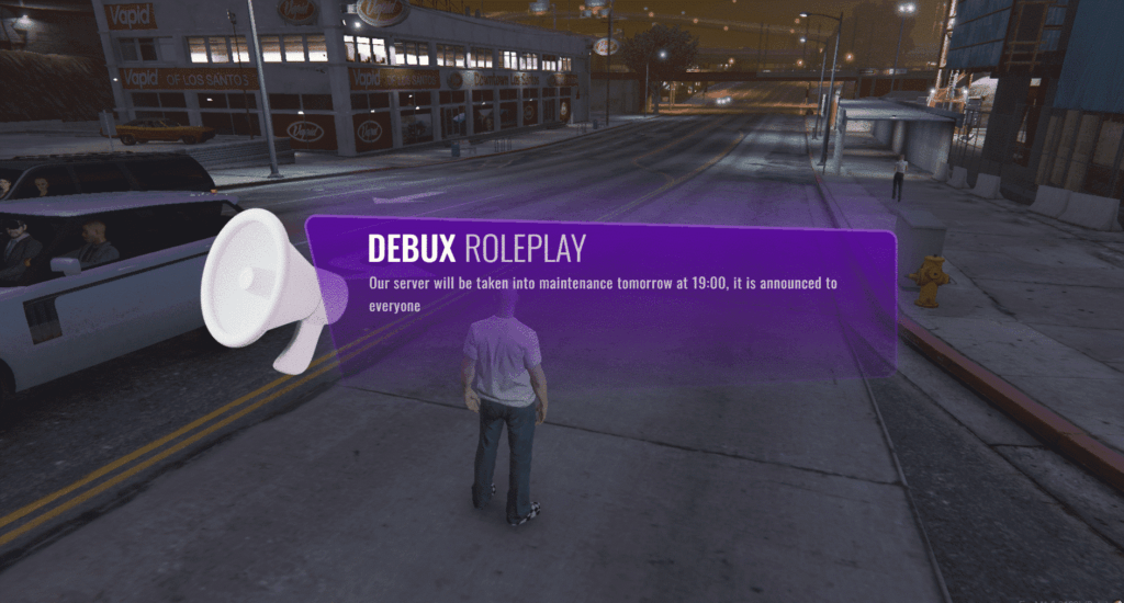 Admin Announcement System V2 [Announce][ESX/QB] | FiveM butik