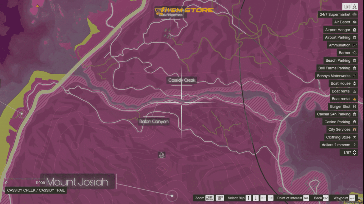 Advanced Modern Minimap [ESC Map][Pause Map][Standalone] | FiveM Store