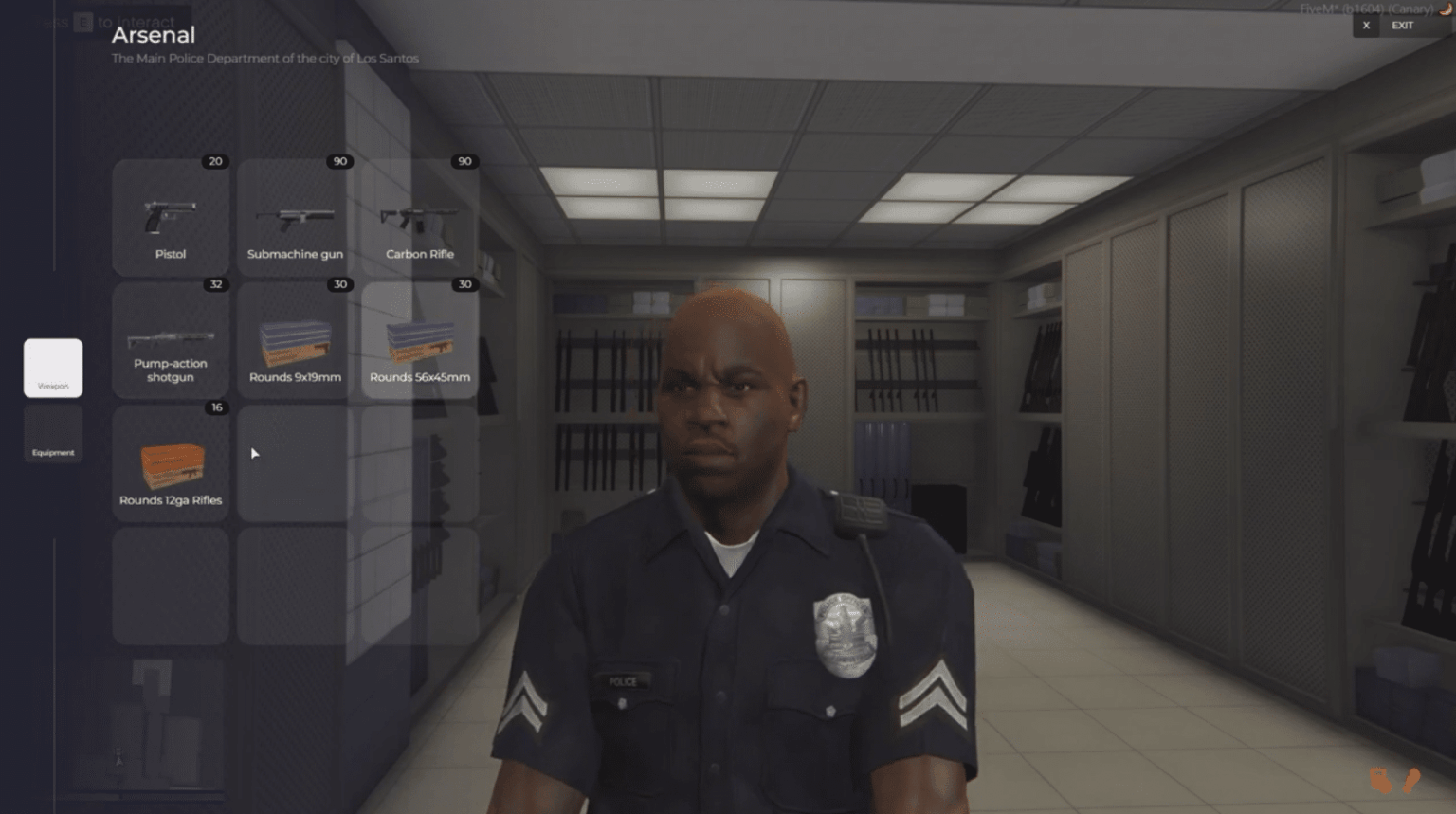 Arsenal System V1 [Standalone] | FiveM Store