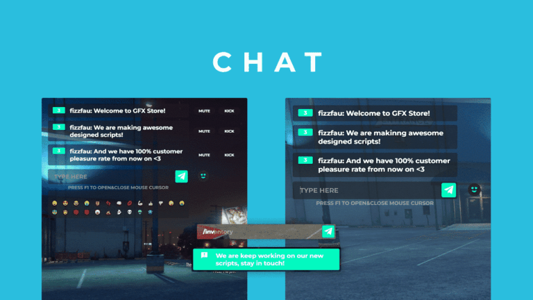 Chat System V7 [ESX/QB] | FiveM Store