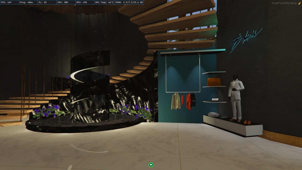 Clothes Shop MLO V7 [Luxury Clothes Shop][Suiza Lounge] | FiveM Store