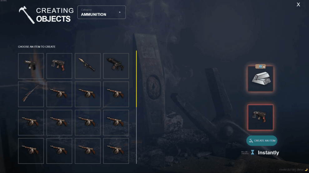 Crafting System V9 | FiveM Store