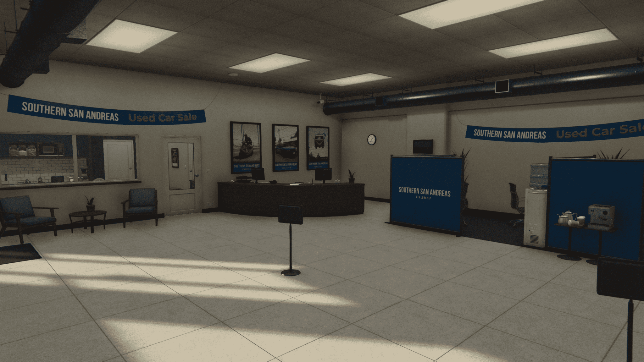 Dealership MLO V20 [San Andreas Dealership] | FiveM Store