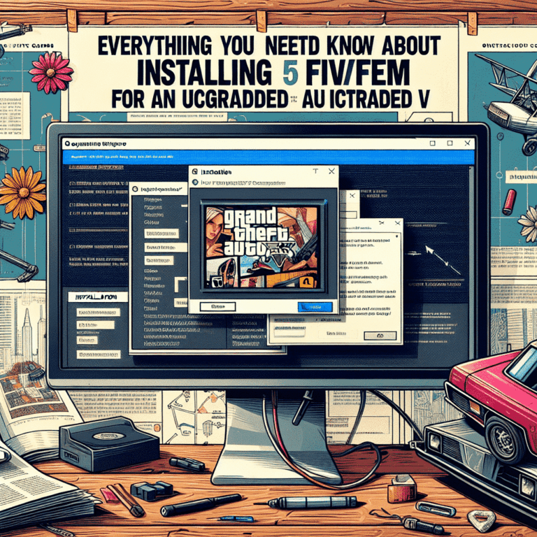 Everything You Need to Know About Installing FiveM for an Upgraded GTA V