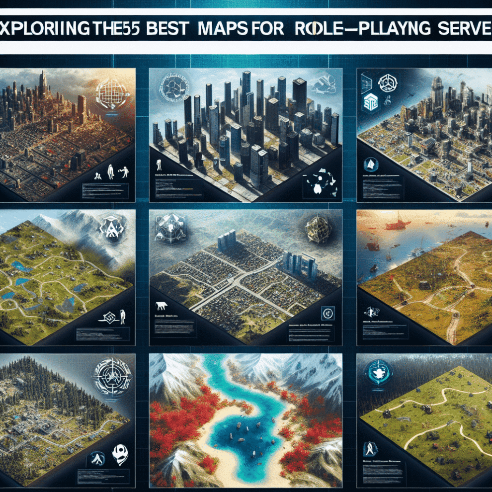 Exploring the Best FiveM Maps for Roleplaying Servers