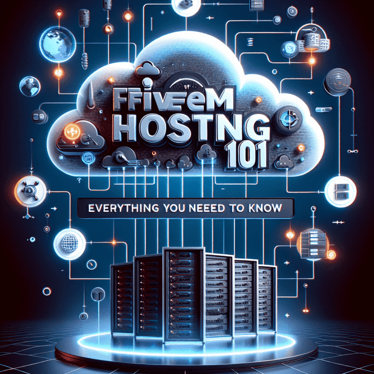 FiveM Hosting 101: Everything You Need to Know