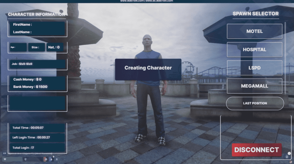 Identity System V8 + Spawn Selector [ESX] | FiveM Store