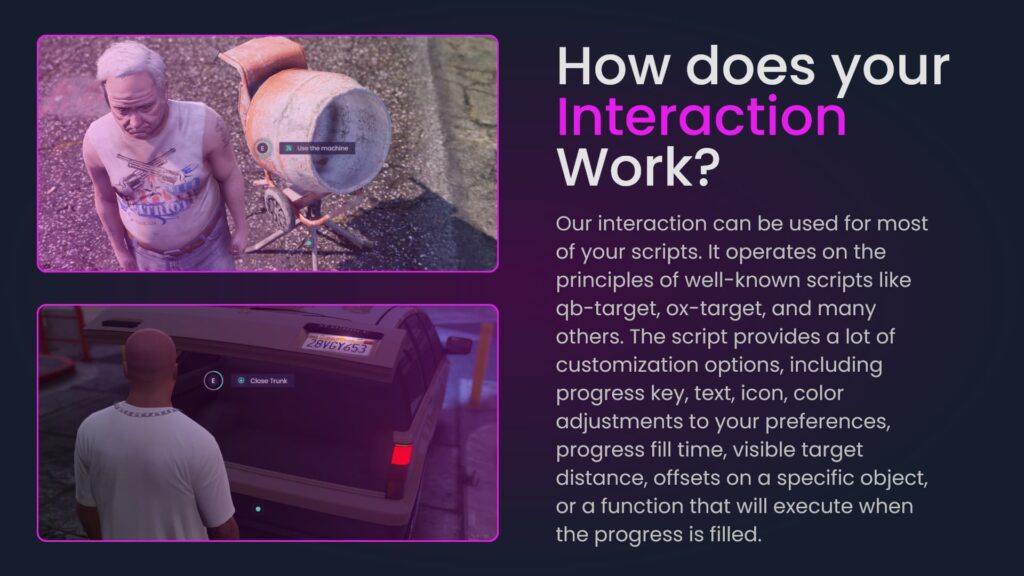 Interaction System V2 [Target Eye][Advanced][Standalone] | FiveM Store