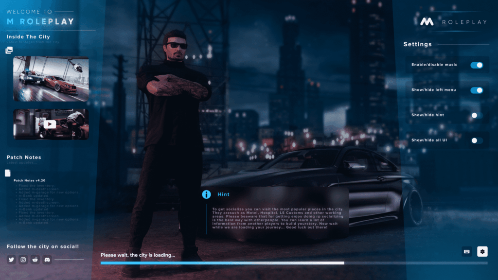 Loading Screen V7 [Standalone] | FiveM Store