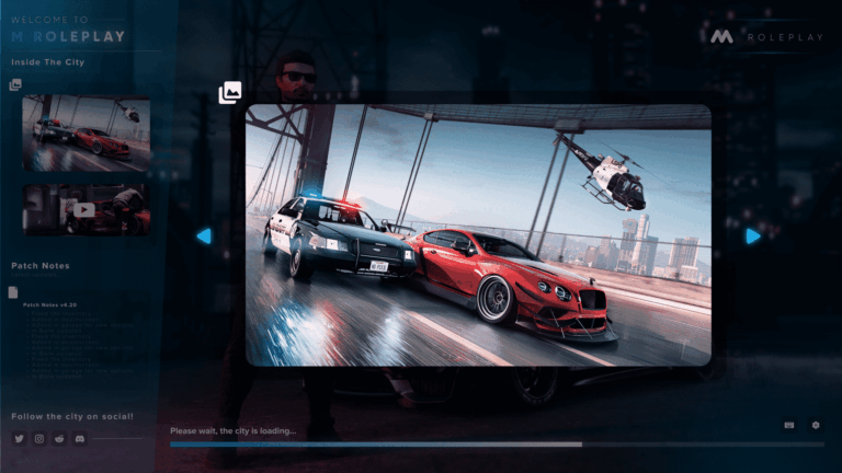 Loading Screen V7 [Standalone] | FiveM Store