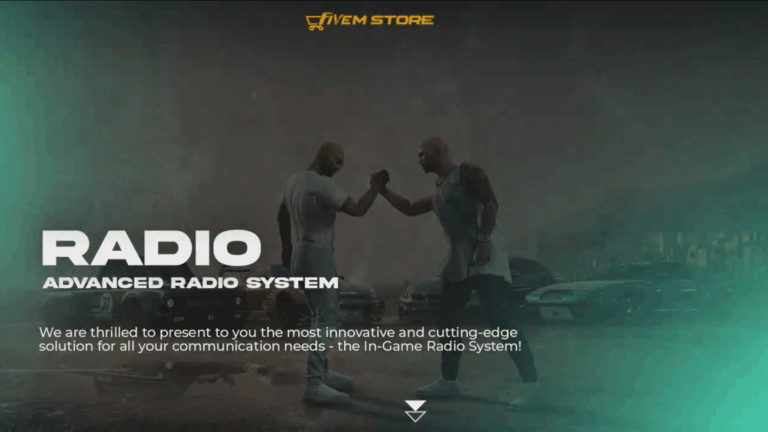Radio System V6 [NoPixel 4.0 Inspired][ESX/QB] | FiveM Store