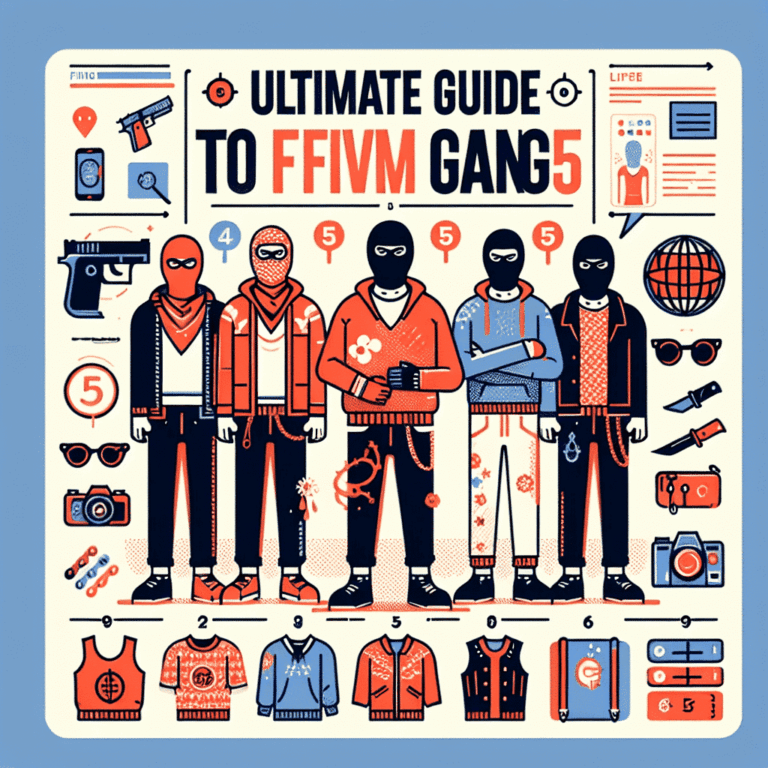 המדריך האולטימטיבי לתלבושות של FiveM Gang: טרנדים, טיפים ואיך להתבלט