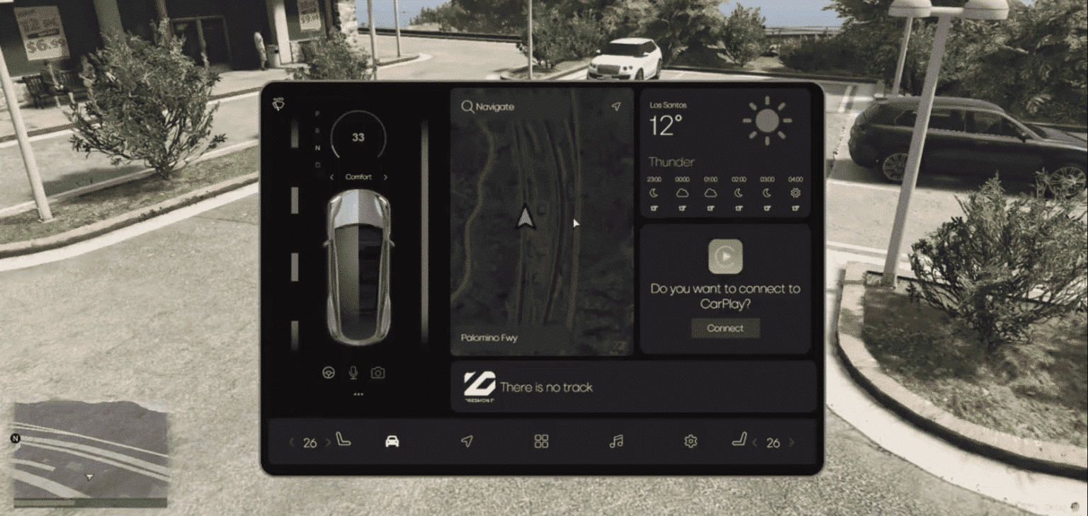Vehicle Options Menu System V6 [Vehicle Control][Car Play][ESX/QB ...
