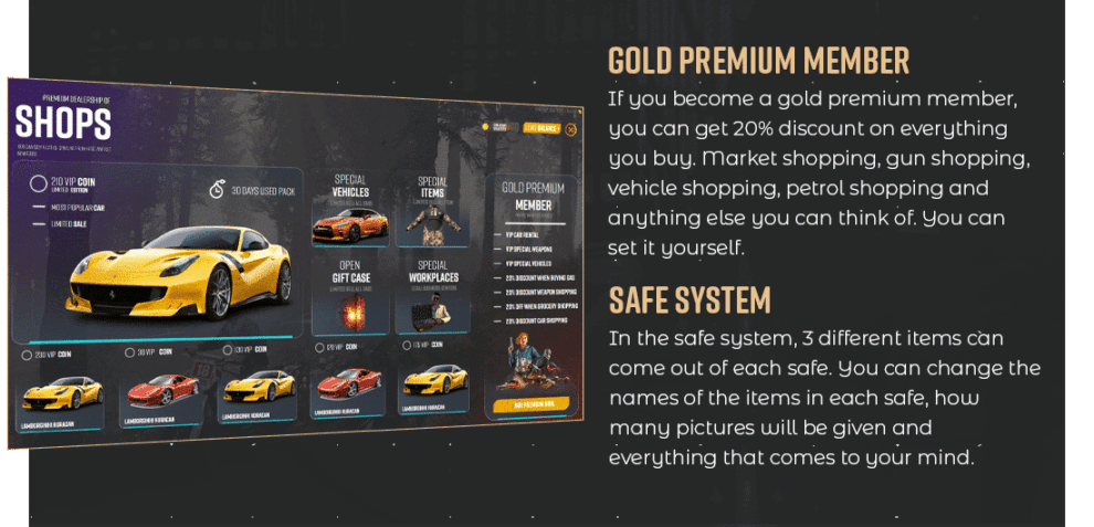 VIP System V3 [Donate System][ESX | FiveM Store